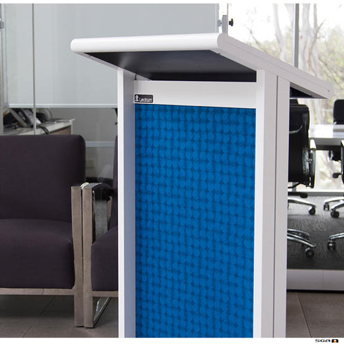 Lectrum Classic L20S Lectern W/ Light, Dual Mic In - Soundgear Australia